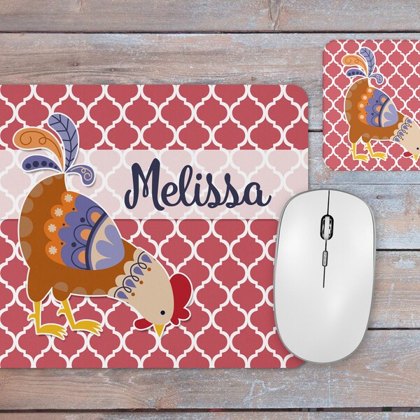 Chicken and Mouse Art - Etsy