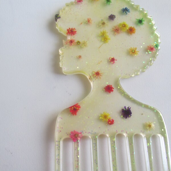 Afro Hair Pick - Etsy