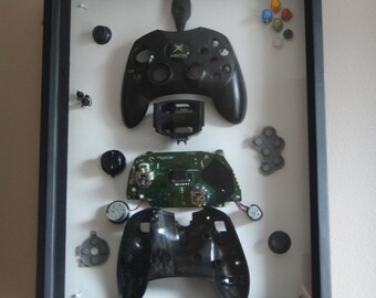 Sony Playstation 2 Controller Inside View Black Frame Shadow | Etsy