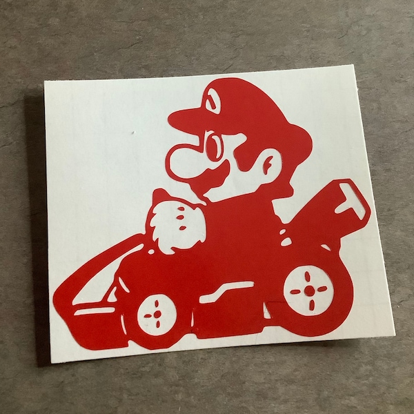 Mario Kart Car Stickers - Etsy