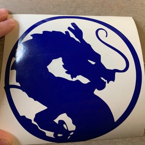 Dragon Ball Inspired Shenron Vinyl Decal - Etsy
