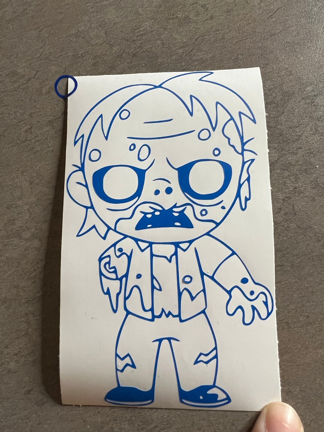 Zombie Vinyl Decal - Etsy