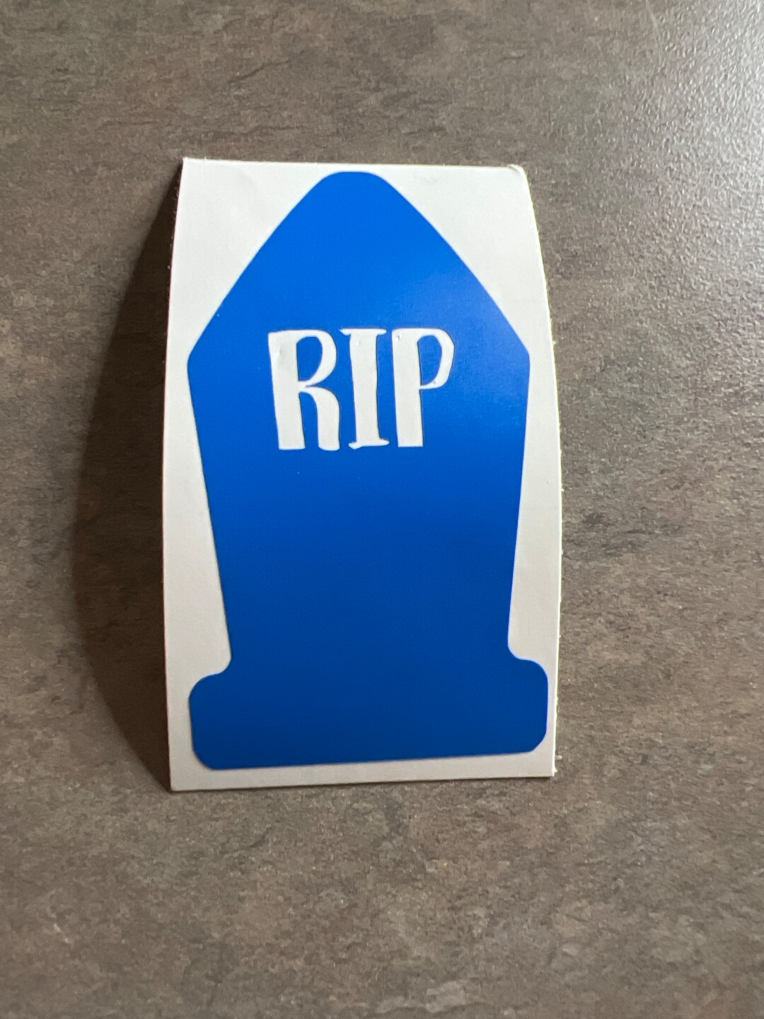 Halloween Tombstone Vinyl Decals - Etsy