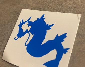 Gyarados Decal - Etsy