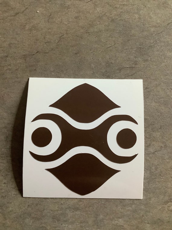 Legend of Zelda Inspired Gerudo Symbol Vinyl Decal | Etsy