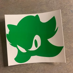 Shadow the Hedgehog Inspired Vinyl Decals - Etsy