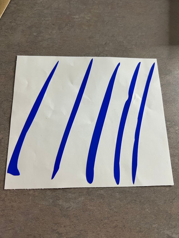 Shark Gills Vinyl Decal - Etsy