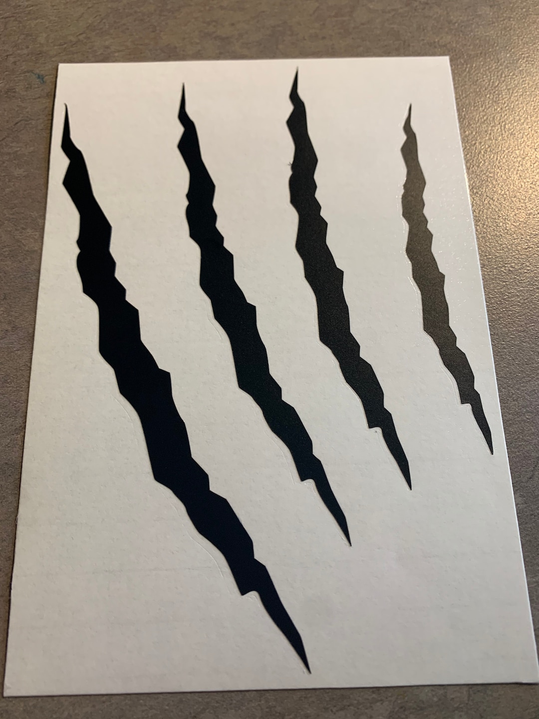 Claw Marks Vinyl Decal - Etsy