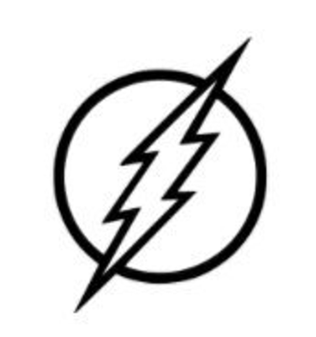 The Flash Inspired Logo Vinyl Decal - Etsy