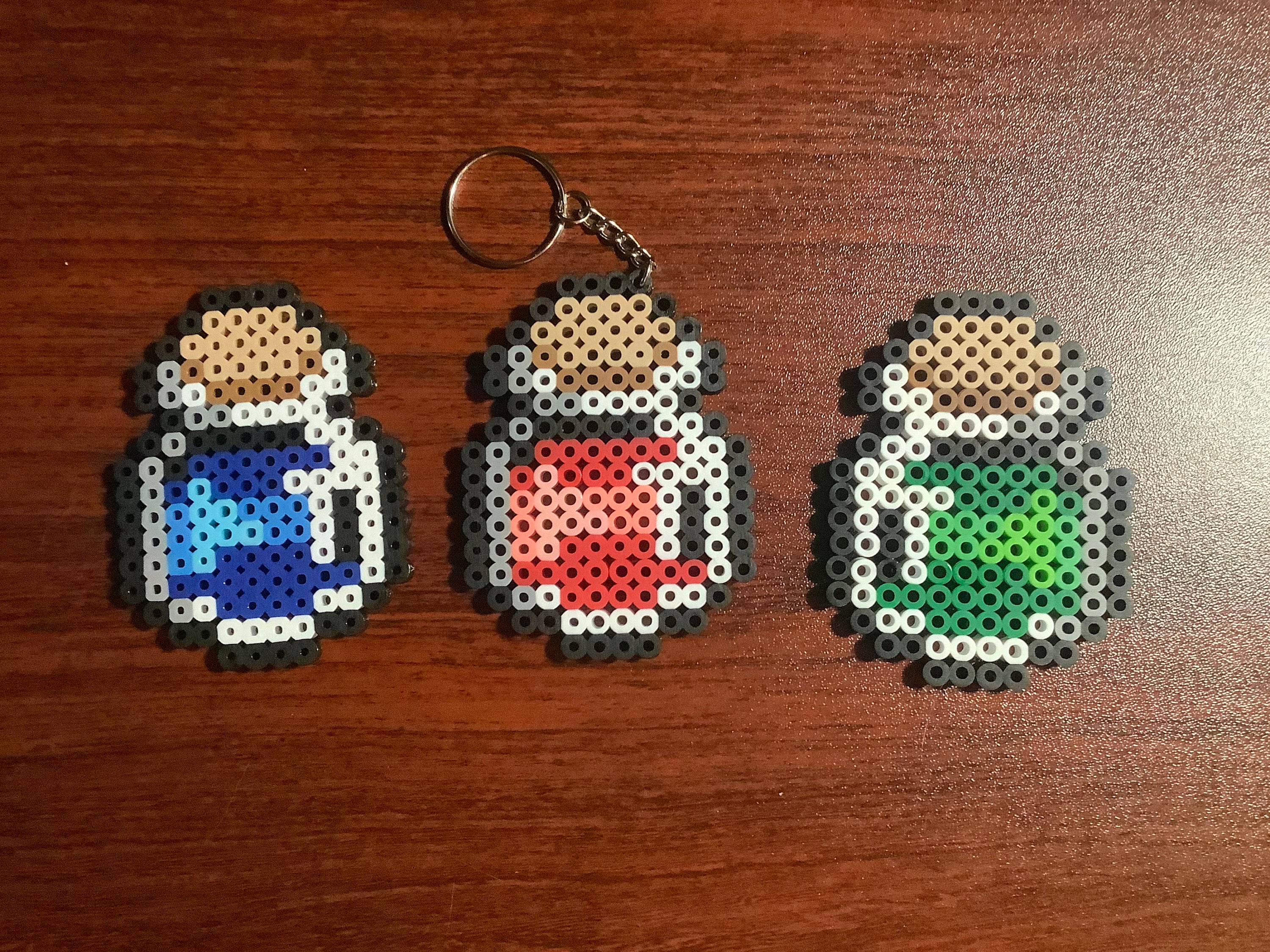 Legend of Zelda Potions Magnet or Keychain Perler Bead Sprites - Etsy