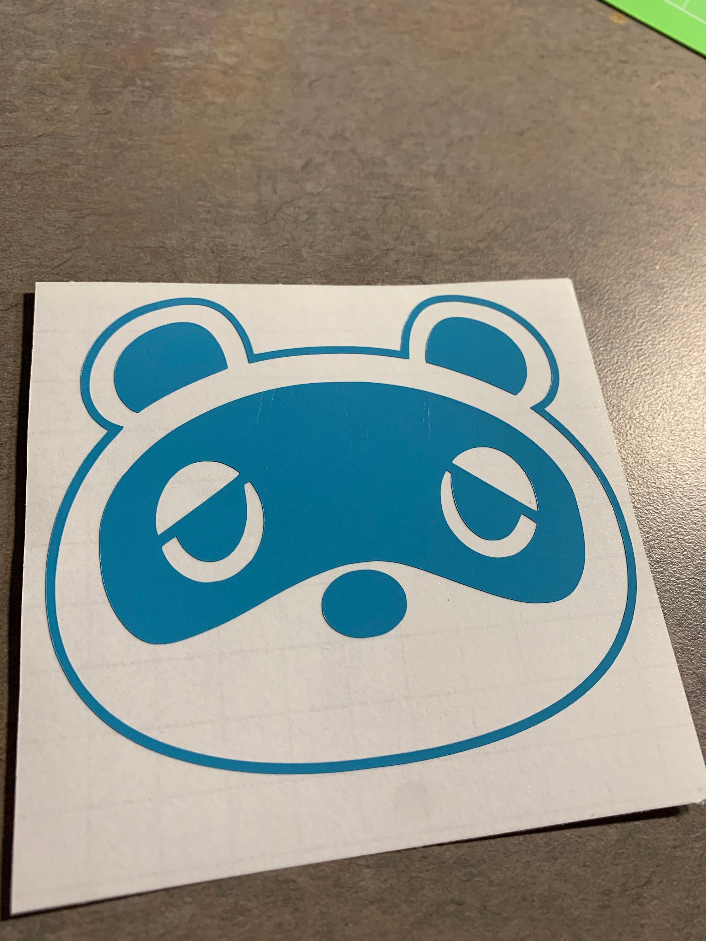 Animal Crossing Inspired Tom Nook Vinyl Decal - Etsy Denmark