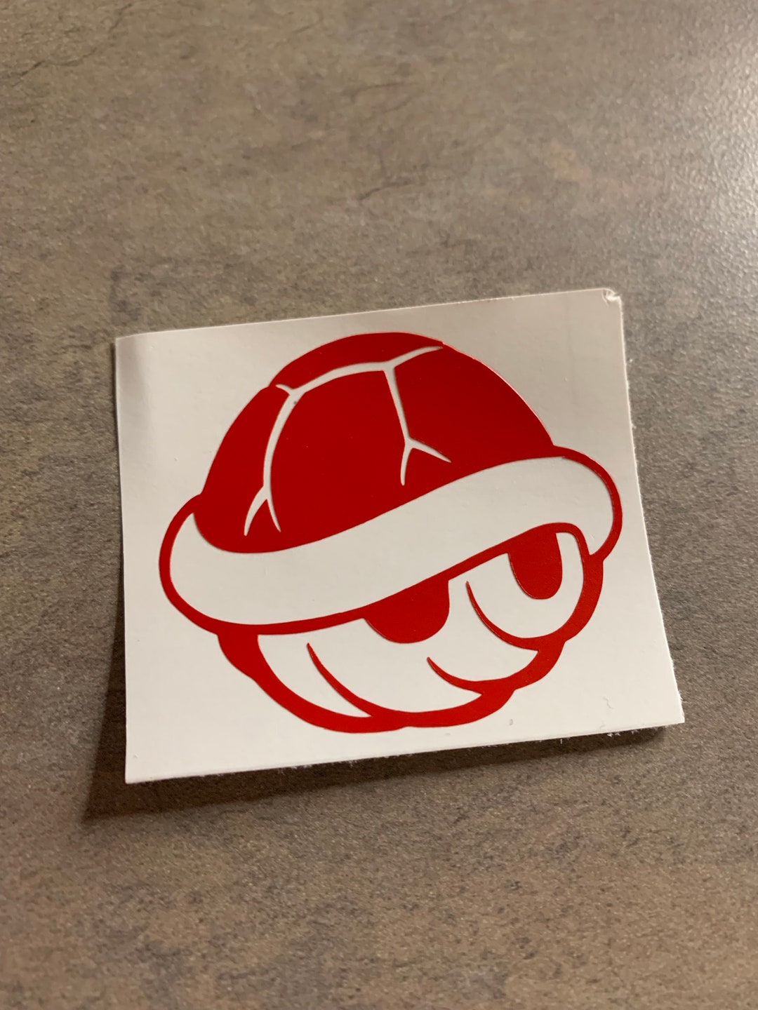 Super Mario Bros Inspired Koopa Shell Vinyl Decal - Etsy