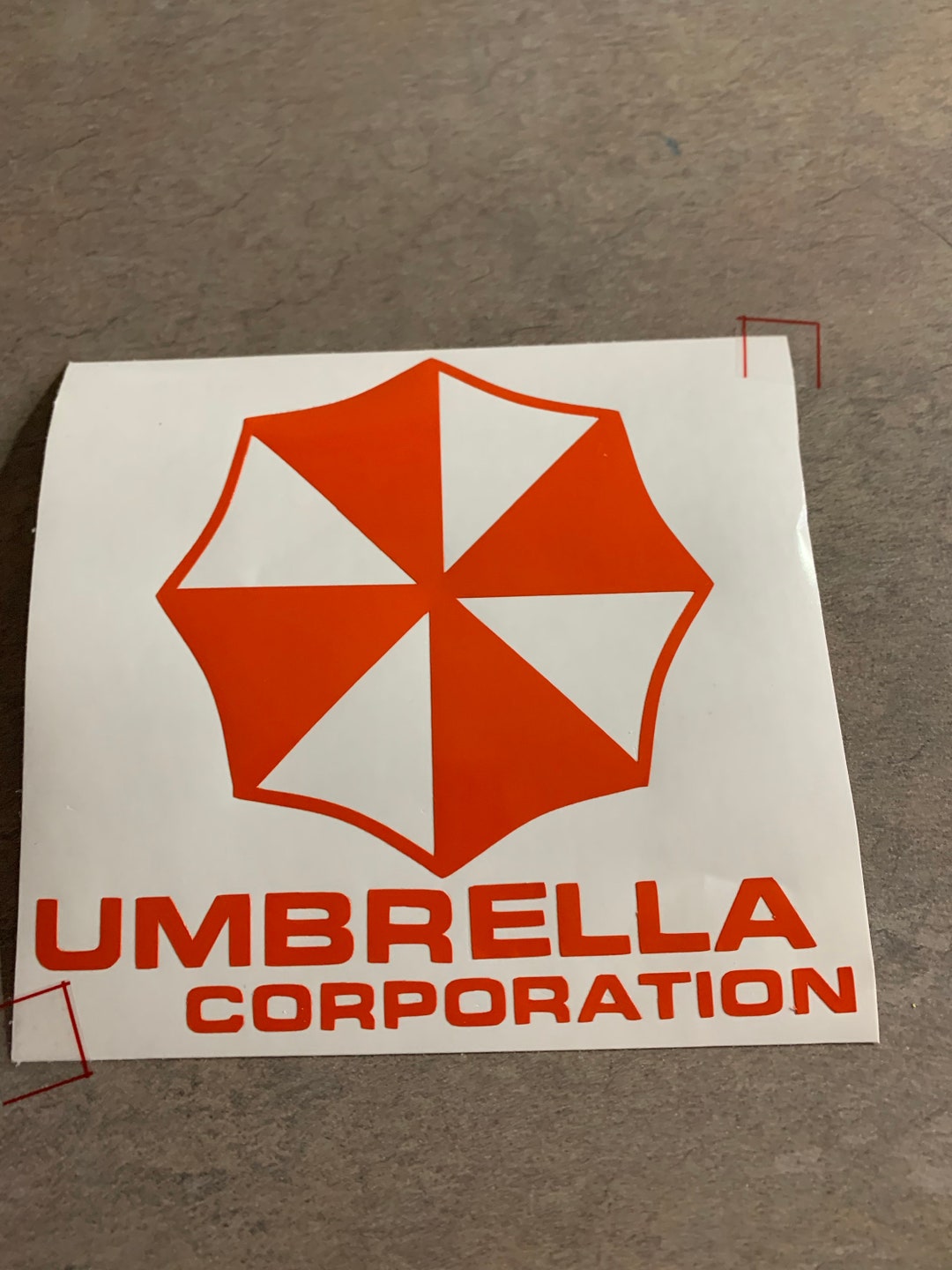 Resident Evil Inspired Umbrella Corporation Vinyl Decal - Etsy