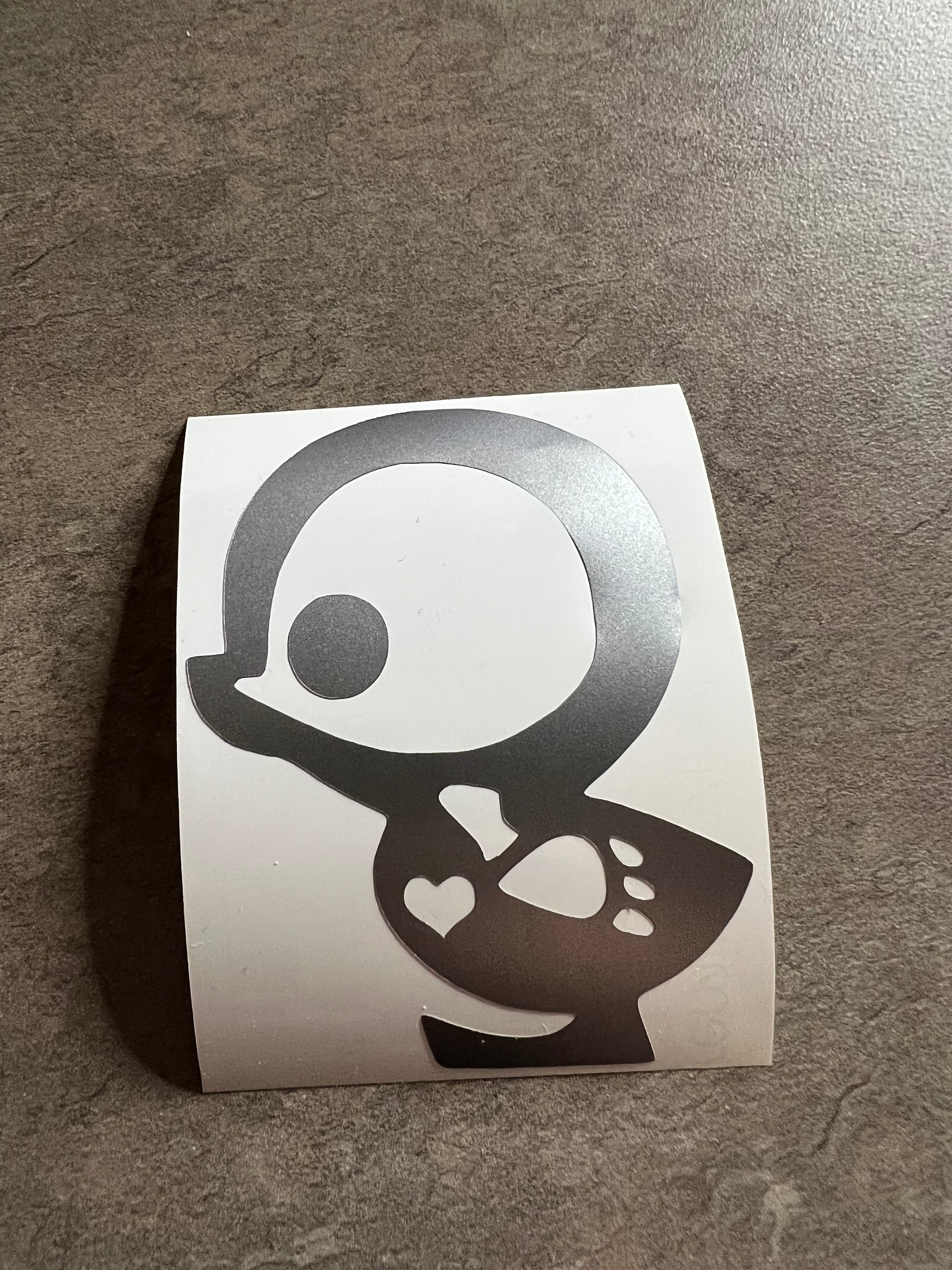 Duck Skeleton Vinyl Decal | Etsy
