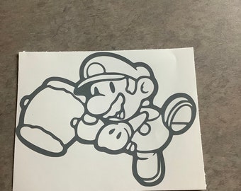 Super Mario Sunshine Inspired Life Meter Vinyl Decal - Etsy