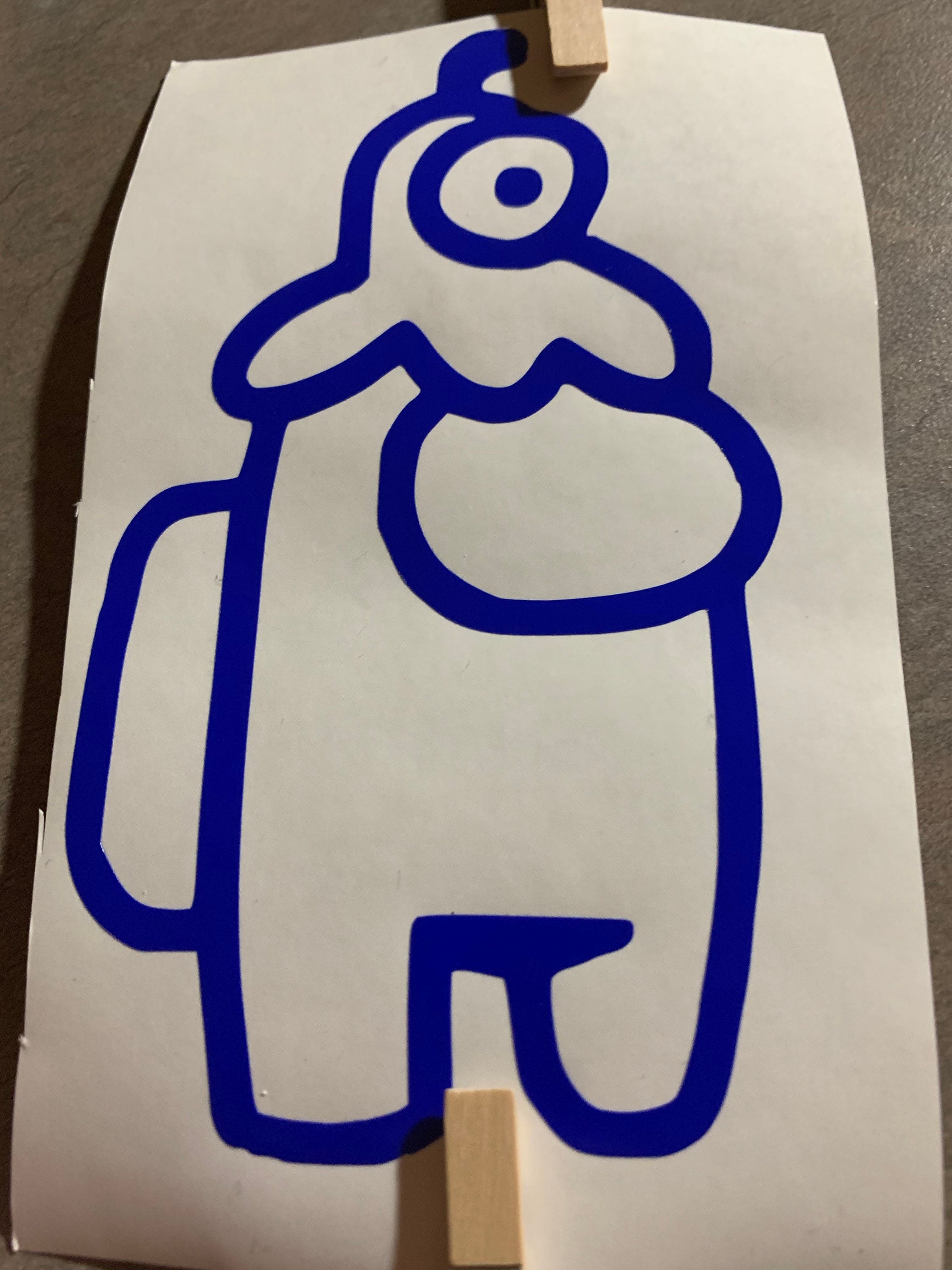 Among Us Inspired Vinyl Decals - Etsy