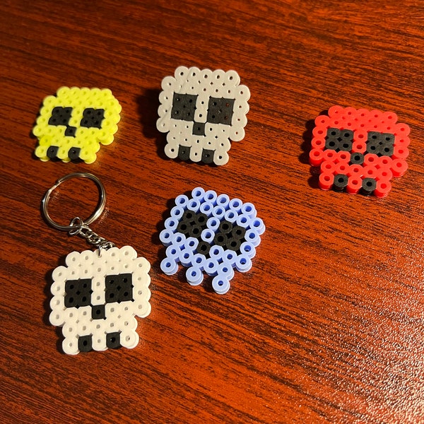 Skull Perler - Etsy