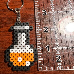 Chemistry Beaker Flask Keychain Magnet Perler Bead Sprites - Etsy