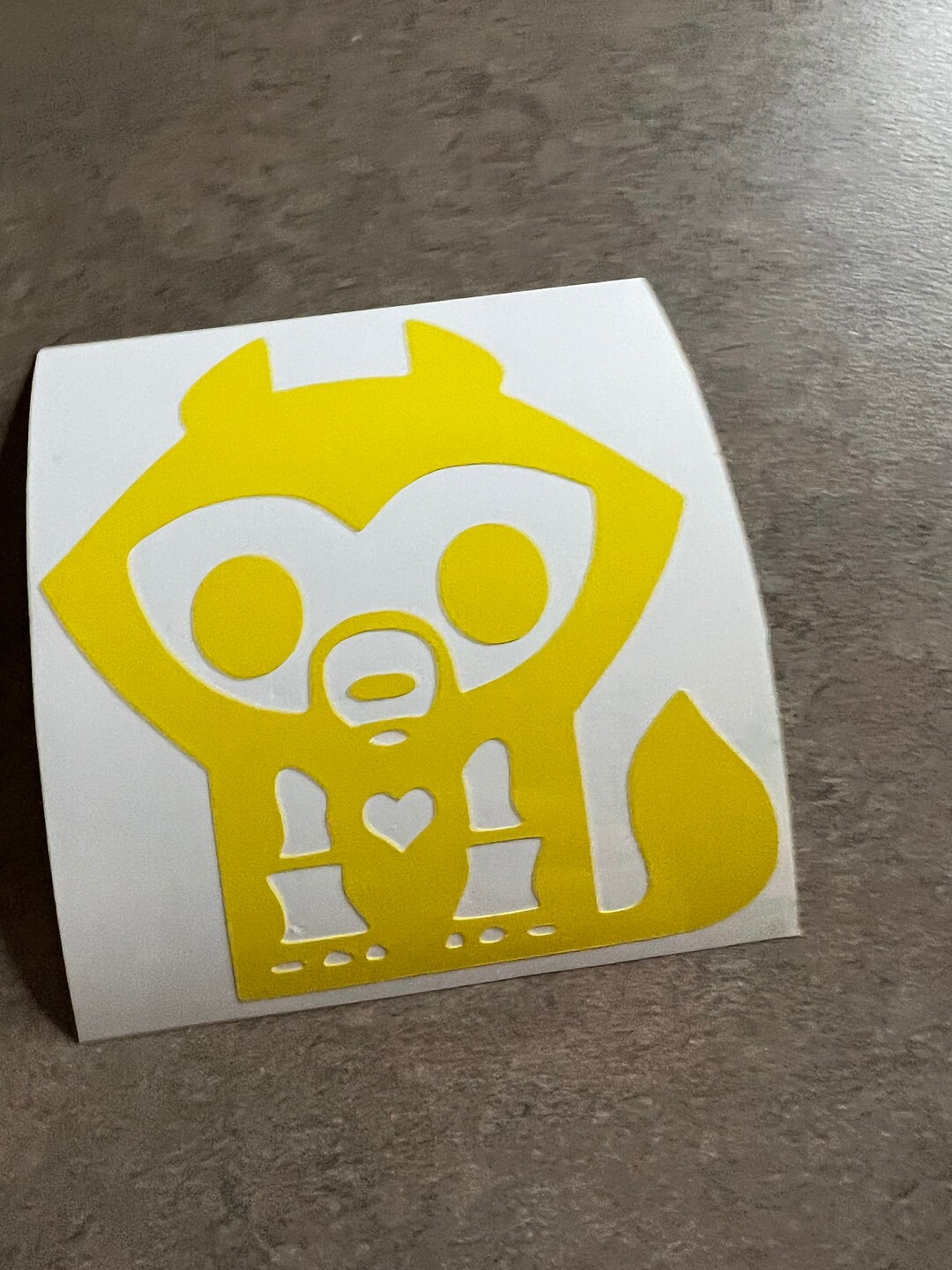 Fox Skeleton Vinyl Decal - Etsy