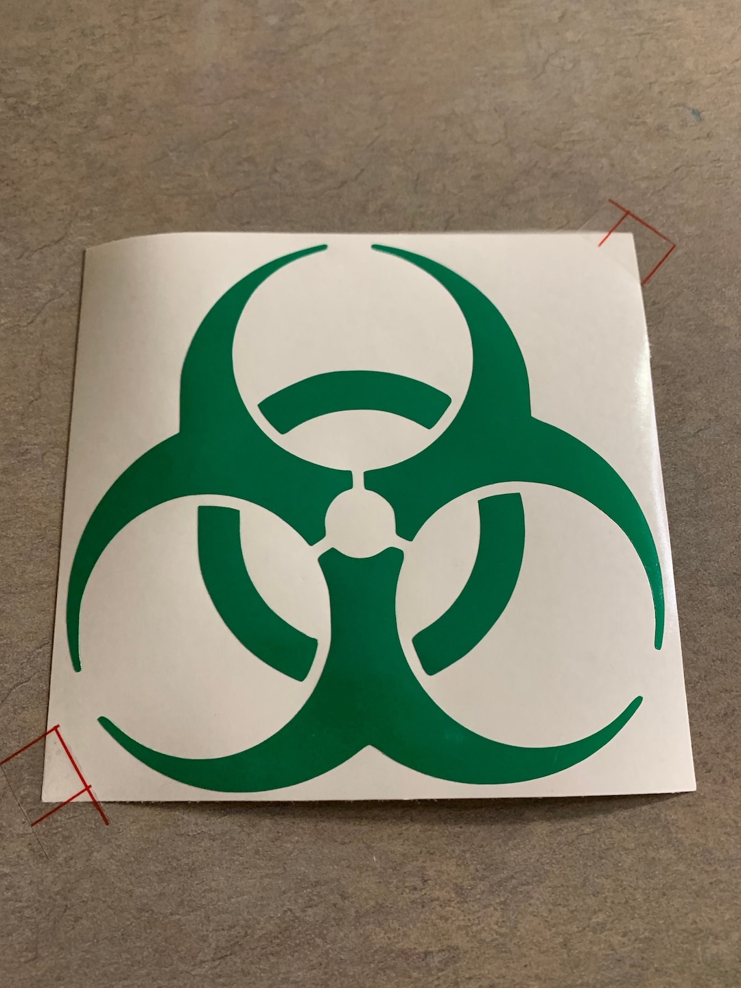 Biohazard Vinyl Decal - Etsy