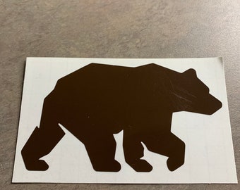 Grizzly Bear Vinyl Decal Grizzly Gang Decal Sticker - Etsy