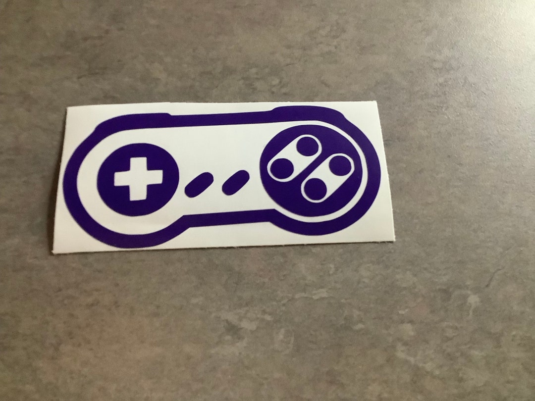 Video Game Controller Vinyl Decals - Etsy