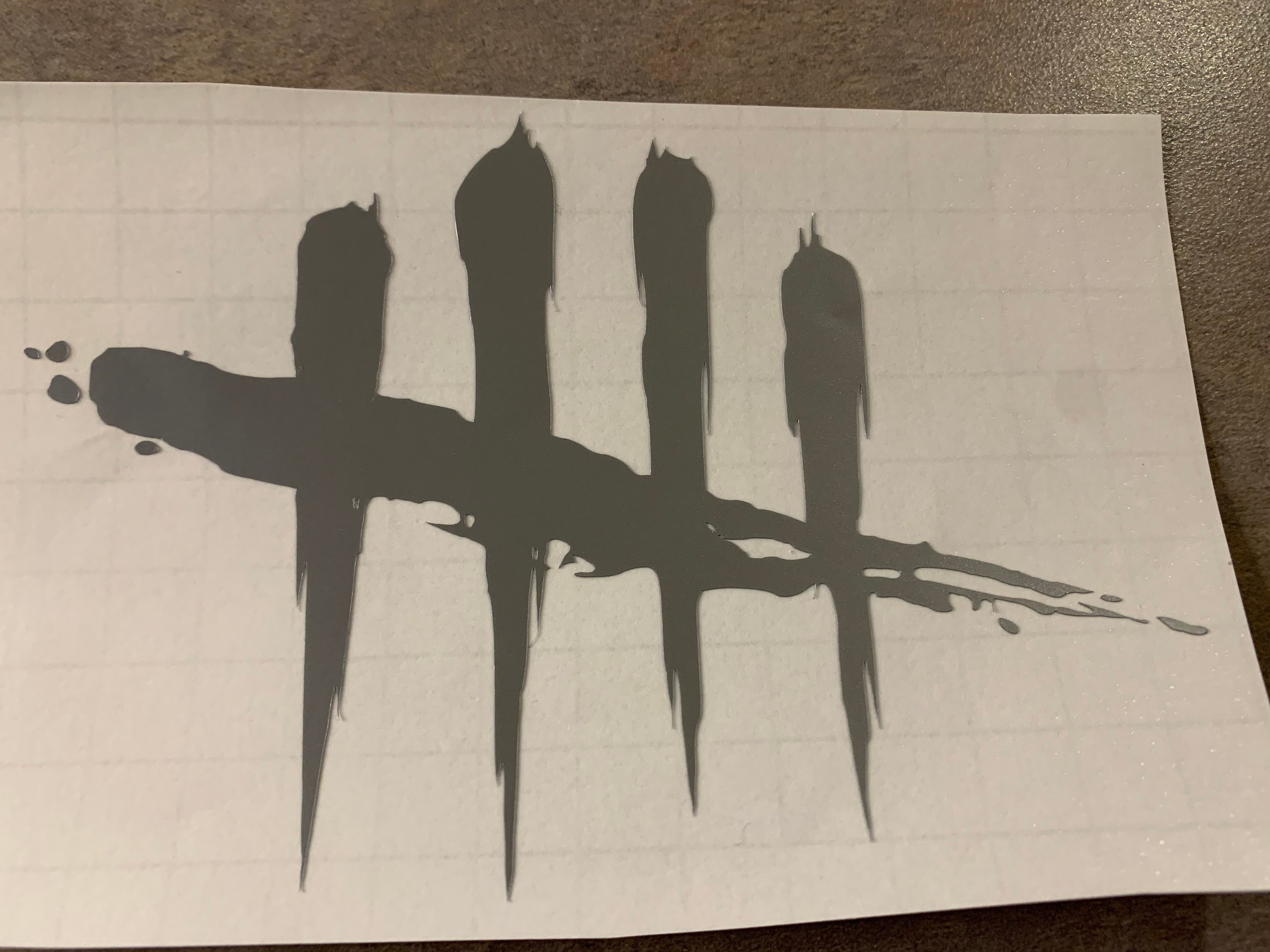 Dead by Daylight Inspired Logo Vinyl Decal - Etsy