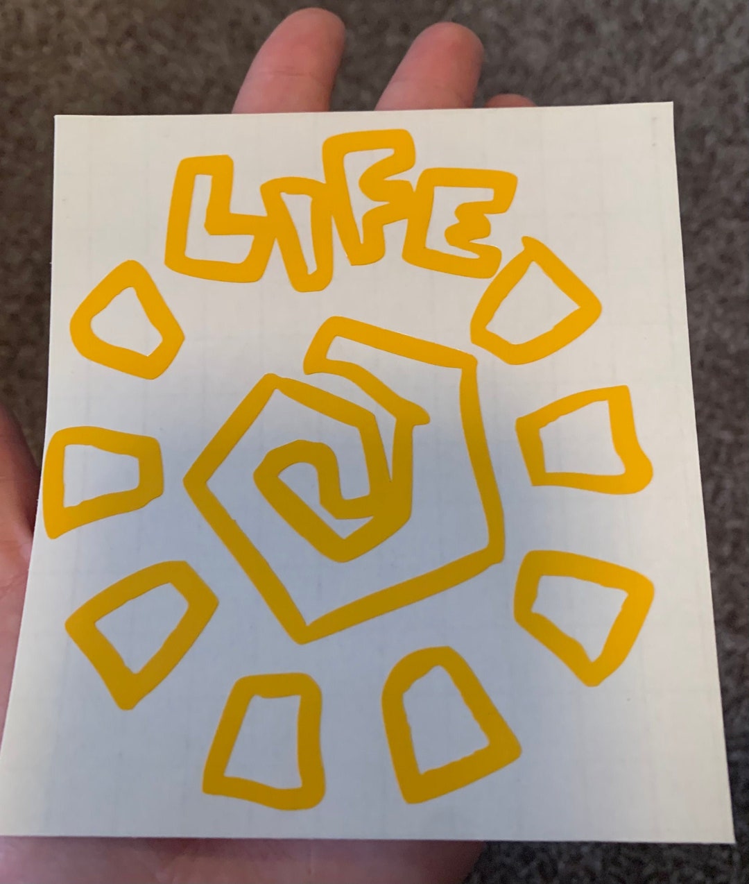 Super Mario Sunshine Inspired Life Meter Vinyl Decal - Etsy