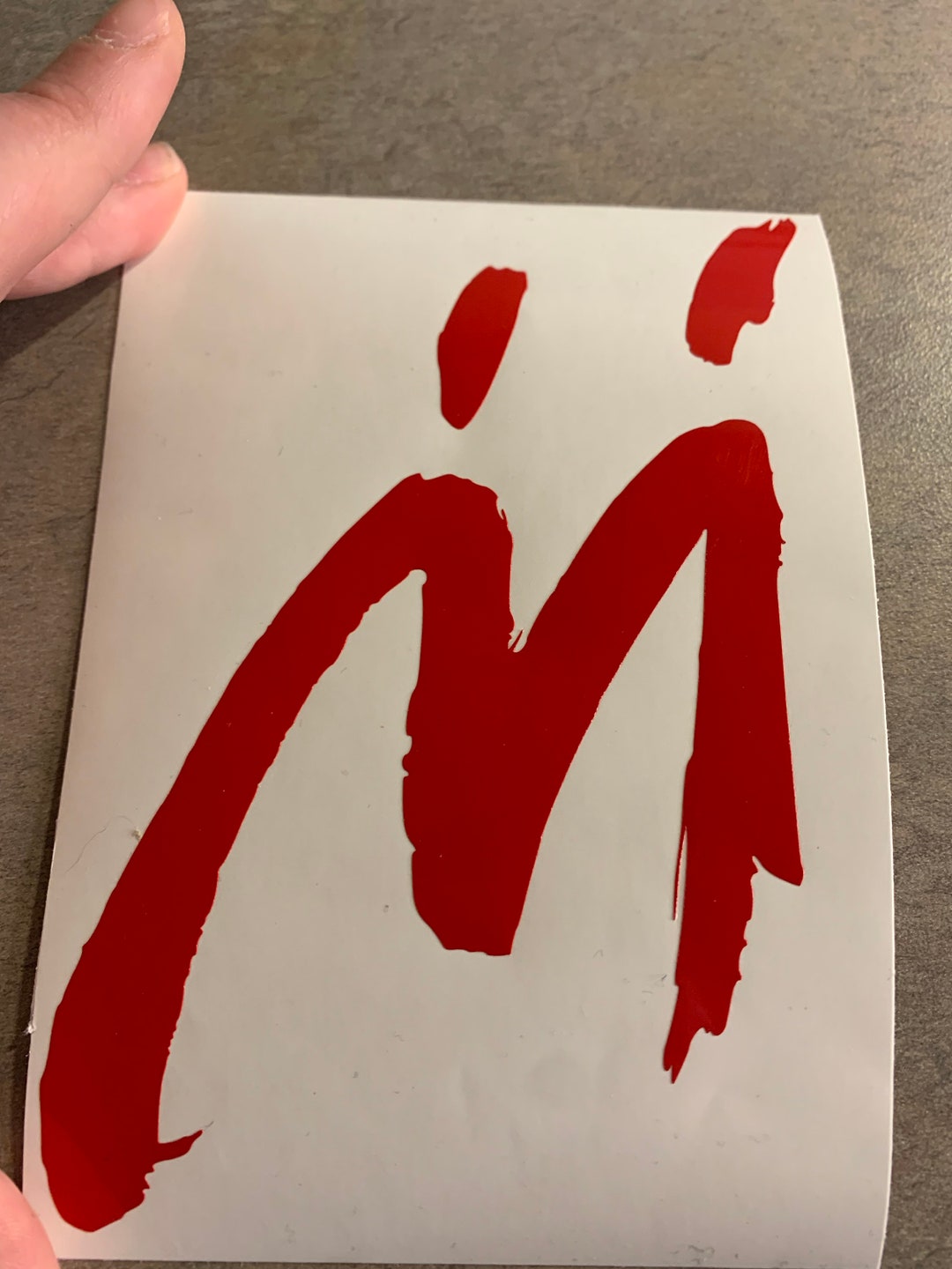 Super Mario Sunshine Inspired Mystery M Vinyl Decal - Etsy