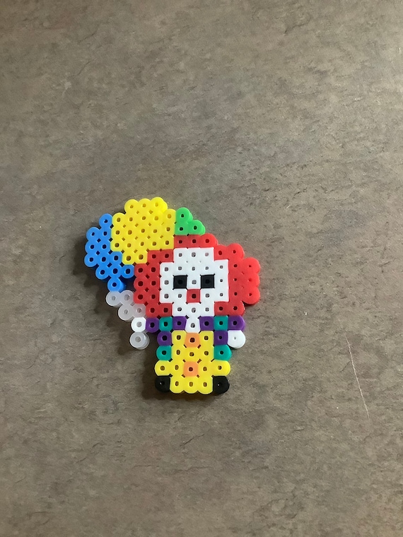 Inspiró Pennywise Perler Bead Sprites Llavero Imanes Alfileres - Etsy ...