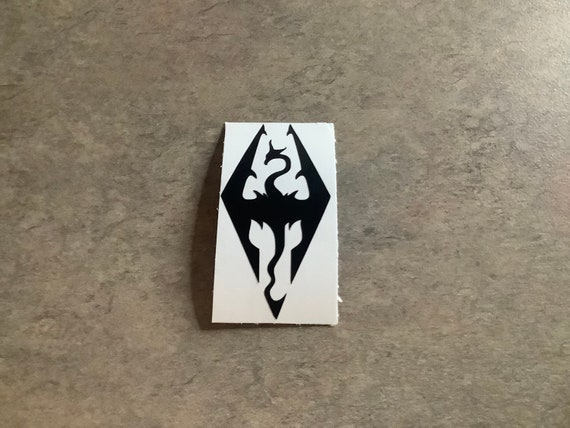 Skyrim Inspired Vinyl Decals | Etsy