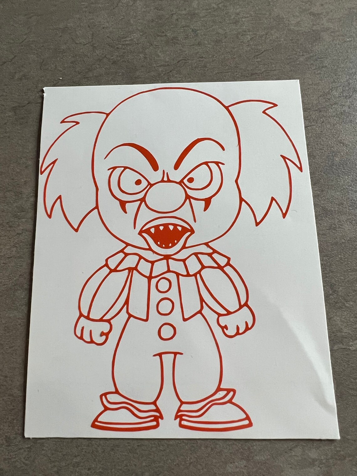 Pennywise It Inspired Vinyl Decal - Etsy