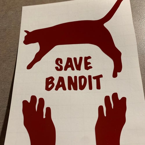 The Office Save Bandit Car Decal Multi Color - Etsy