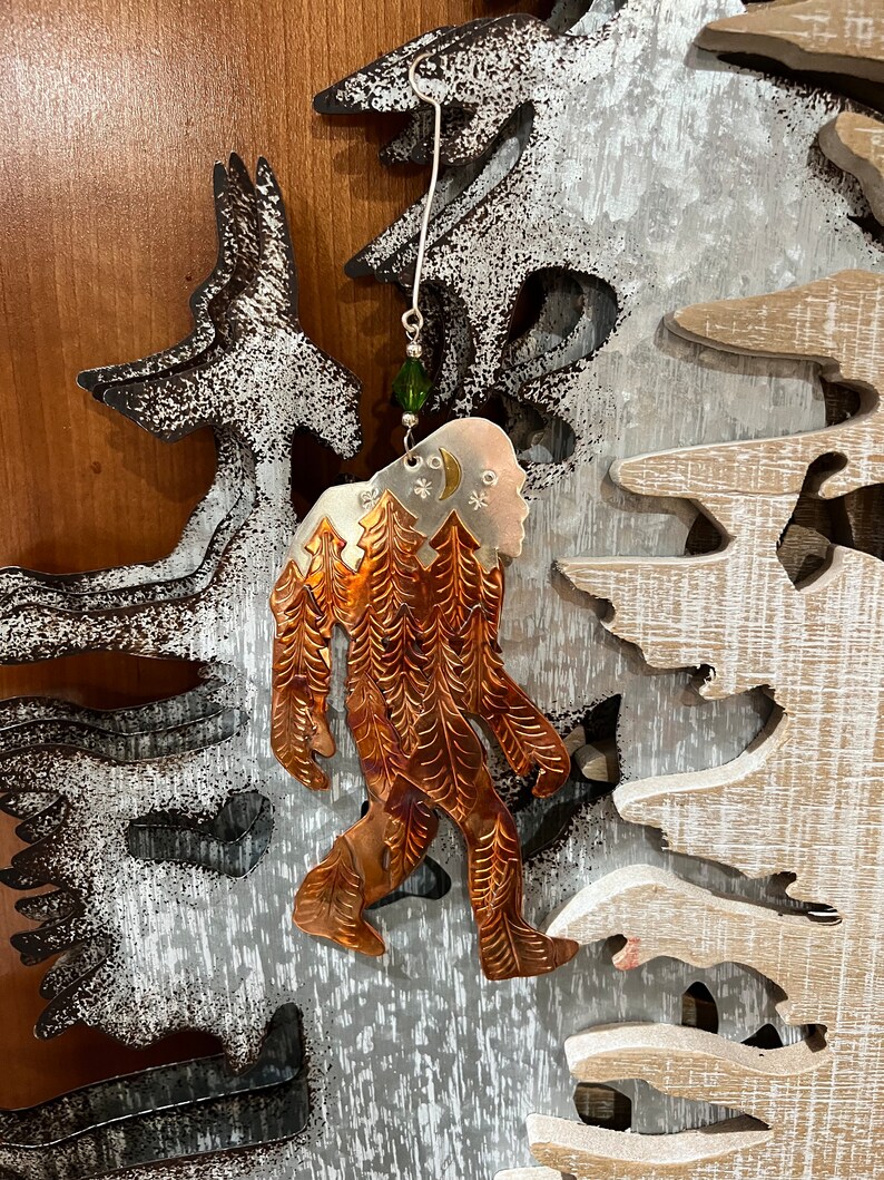 Sasquatch Christmas Ornament - Etsy
