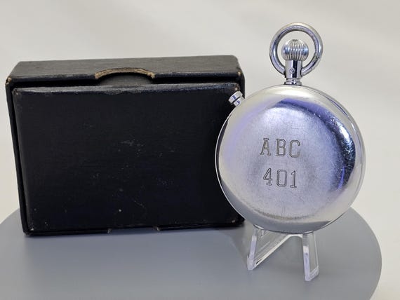 1940's Minerva Timer/Stopwatch with Original Box - Gem