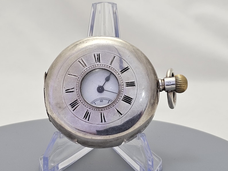 IWC Peerless Sterling Silver Demi-hunter Pocket Watch - Etsy