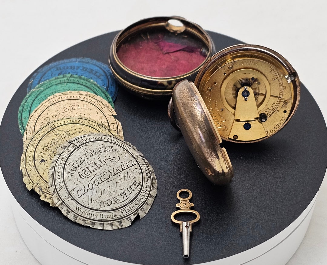 Barrauds of London Cornhill, Early Fusee Pocket Watch - Etsy