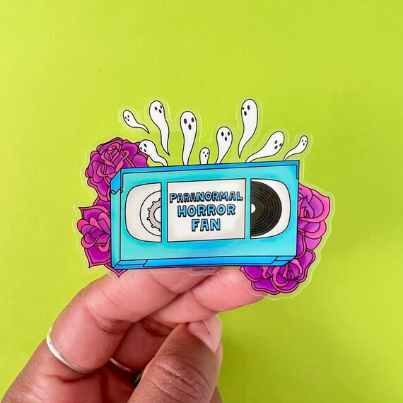 Paranormal Horror Clear Vinyl Sticker Paranormal Movie - Etsy