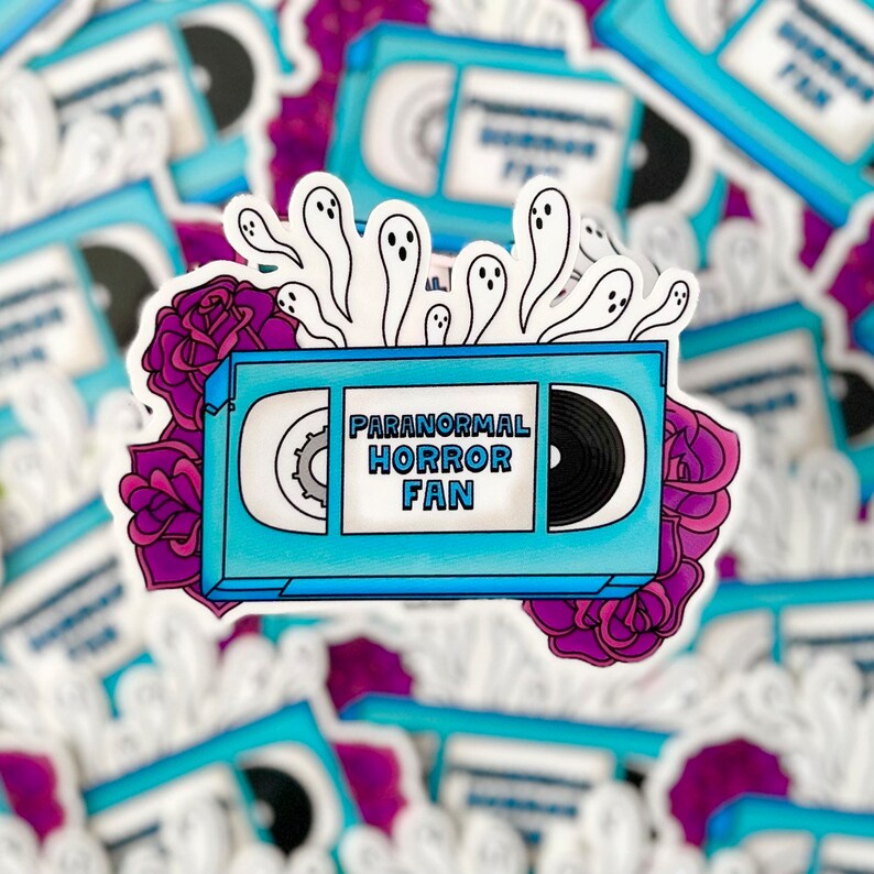 Paranormal Horror Clear Vinyl Sticker Paranormal Movie - Etsy