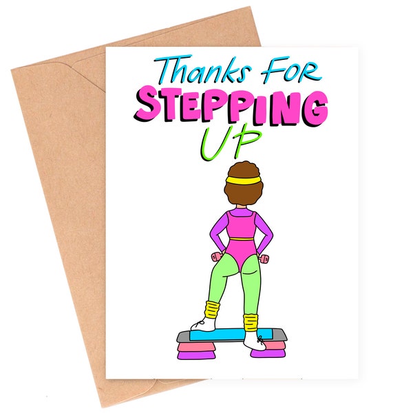 Step Card - Etsy