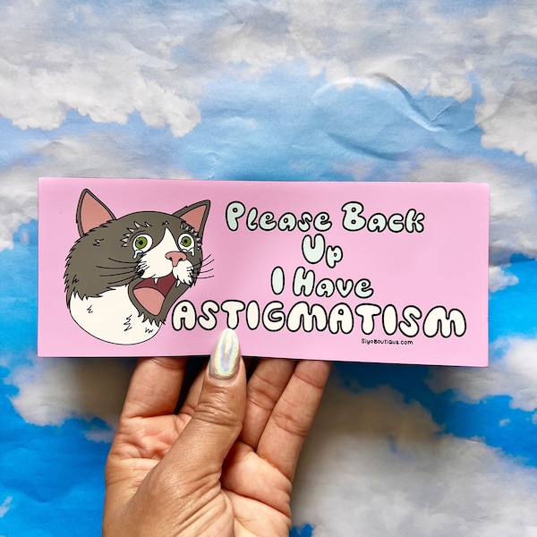 Funny Magnetic Bumper Sticker - Etsy