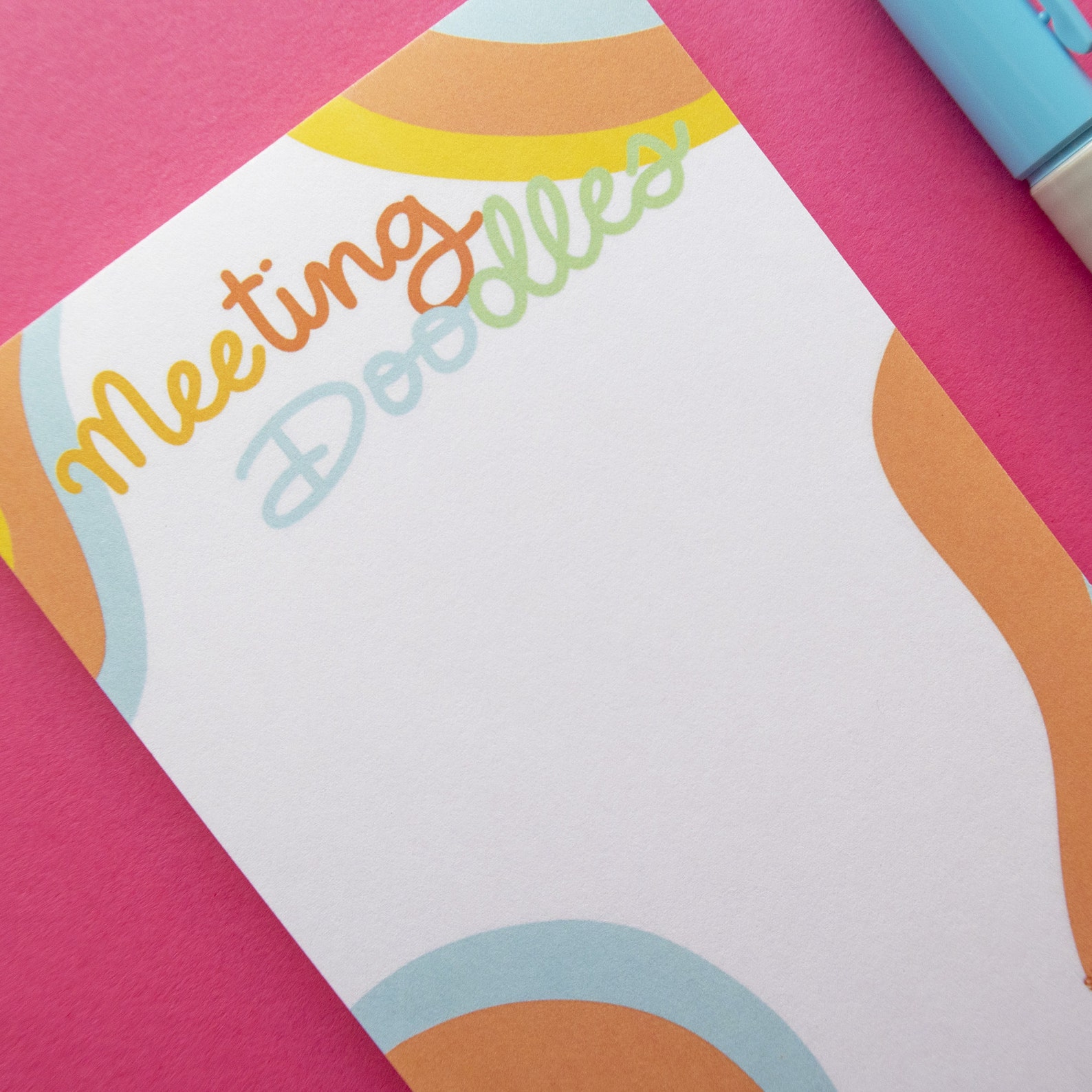 Meeting Doodles Notepad Fun Doodling Memo Pad Meeting - Etsy