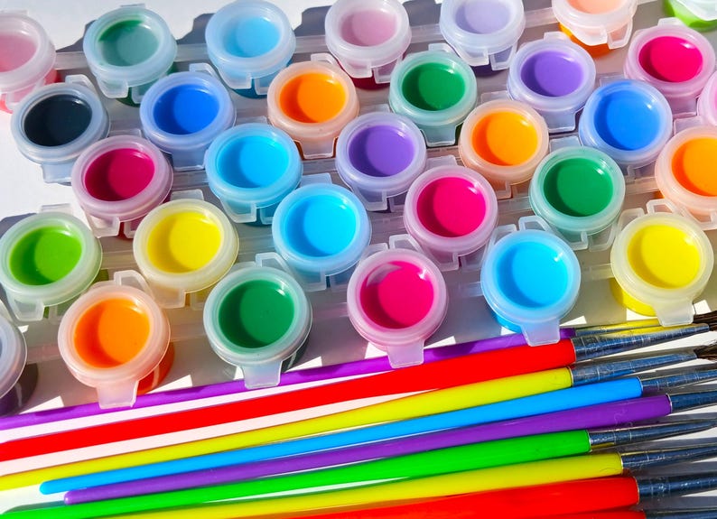 Glow-in-the-dark Wood Dinosaur Paint Kit: T-rex, Boy Birthday Gift ...