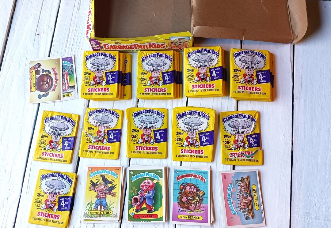 Garbage Pail Kids Cards 2 Packs 10 Cards Unopened 4th Series Topps ...