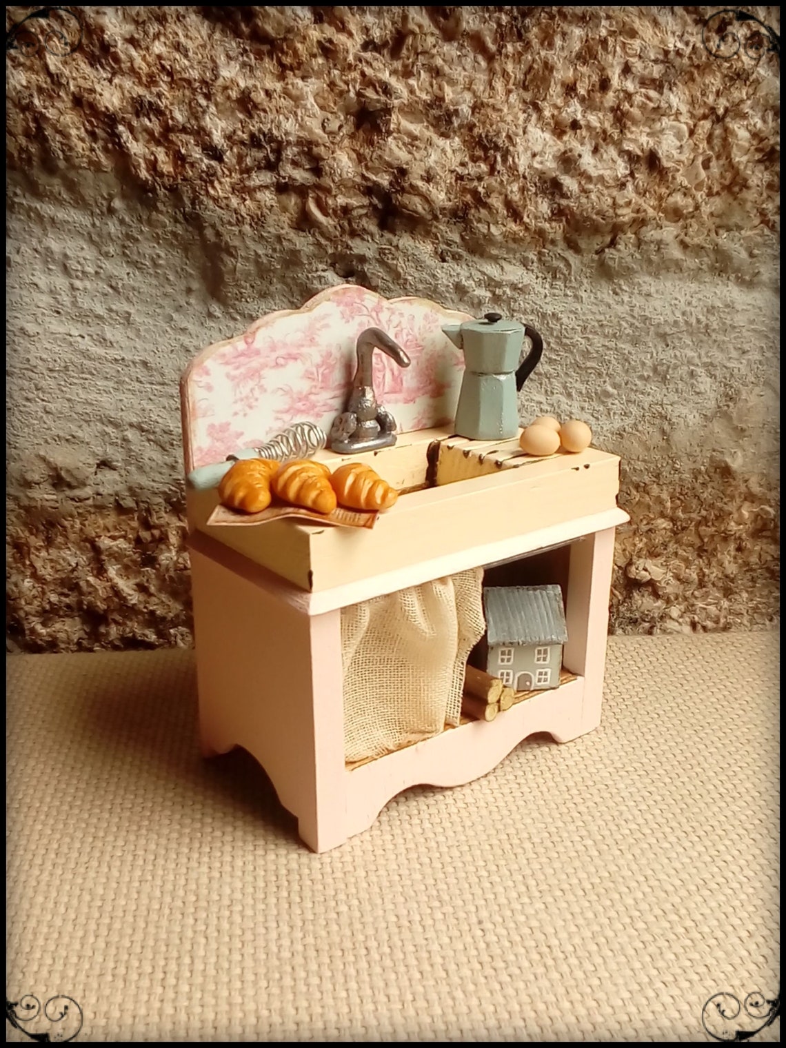 Miniature Sink Shabby Miniature Vintage Provence Sink - Etsy