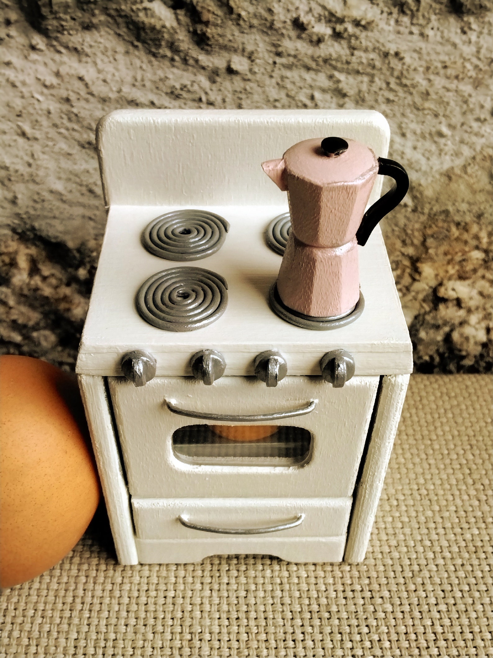 Miniature Stove Oven Dollhouse Kitchen Furniture Miniature - Etsy