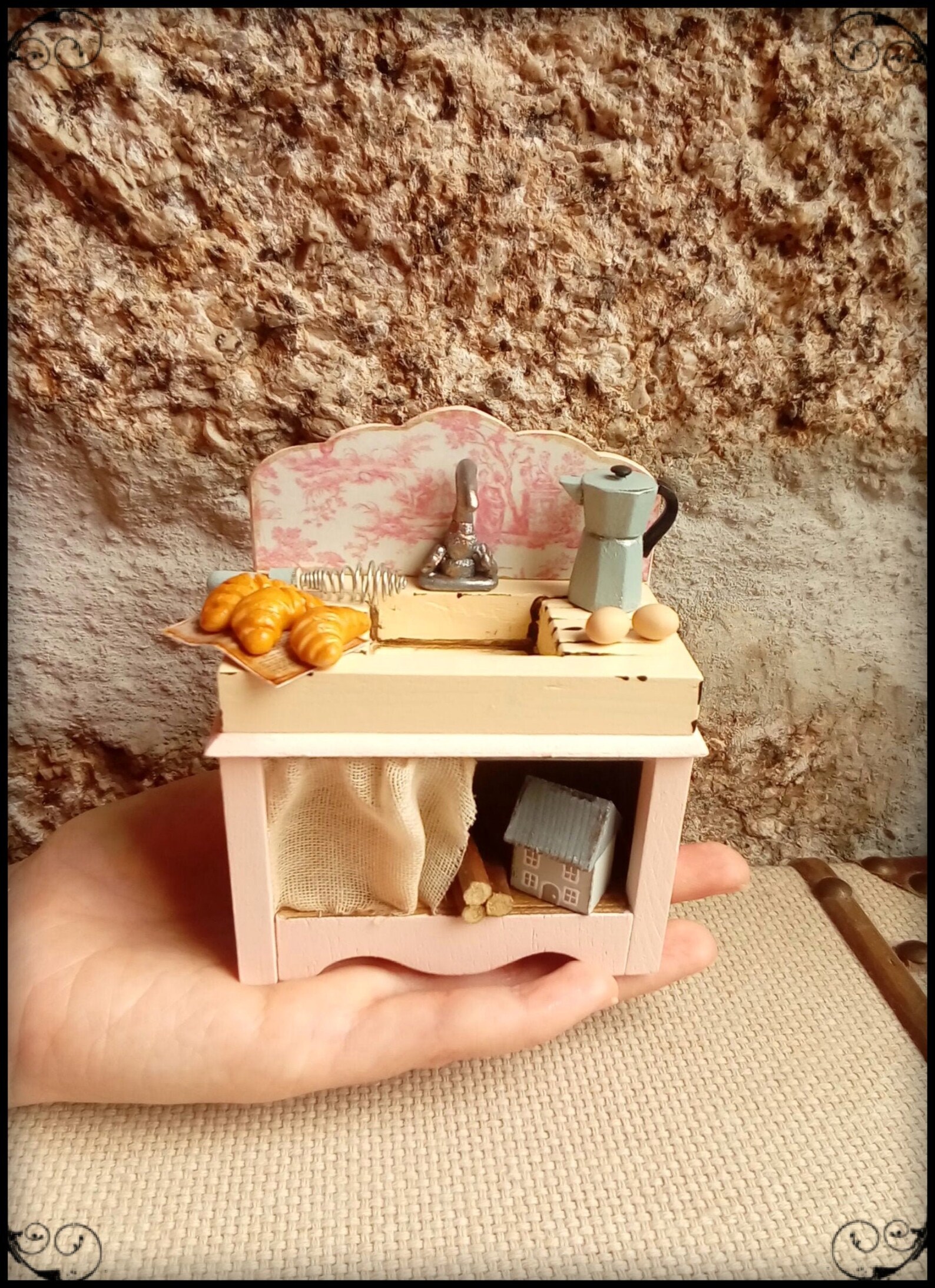 Miniature Sink Shabby Miniature Vintage Provence Sink - Etsy