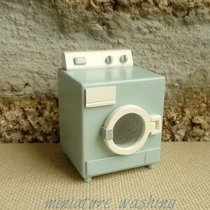 Dollhouse Miniature Washing Machine Miniature Washing - Etsy