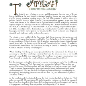A Visual Amidah: an Essence of Prayers & Blessings - Etsy