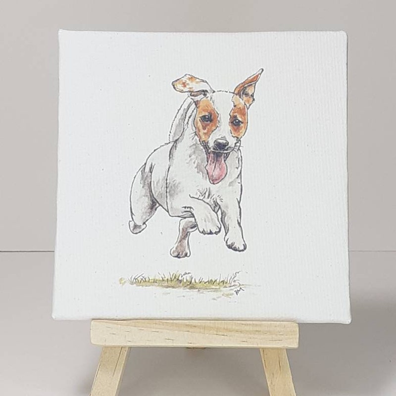 Jack Russell Art - Etsy